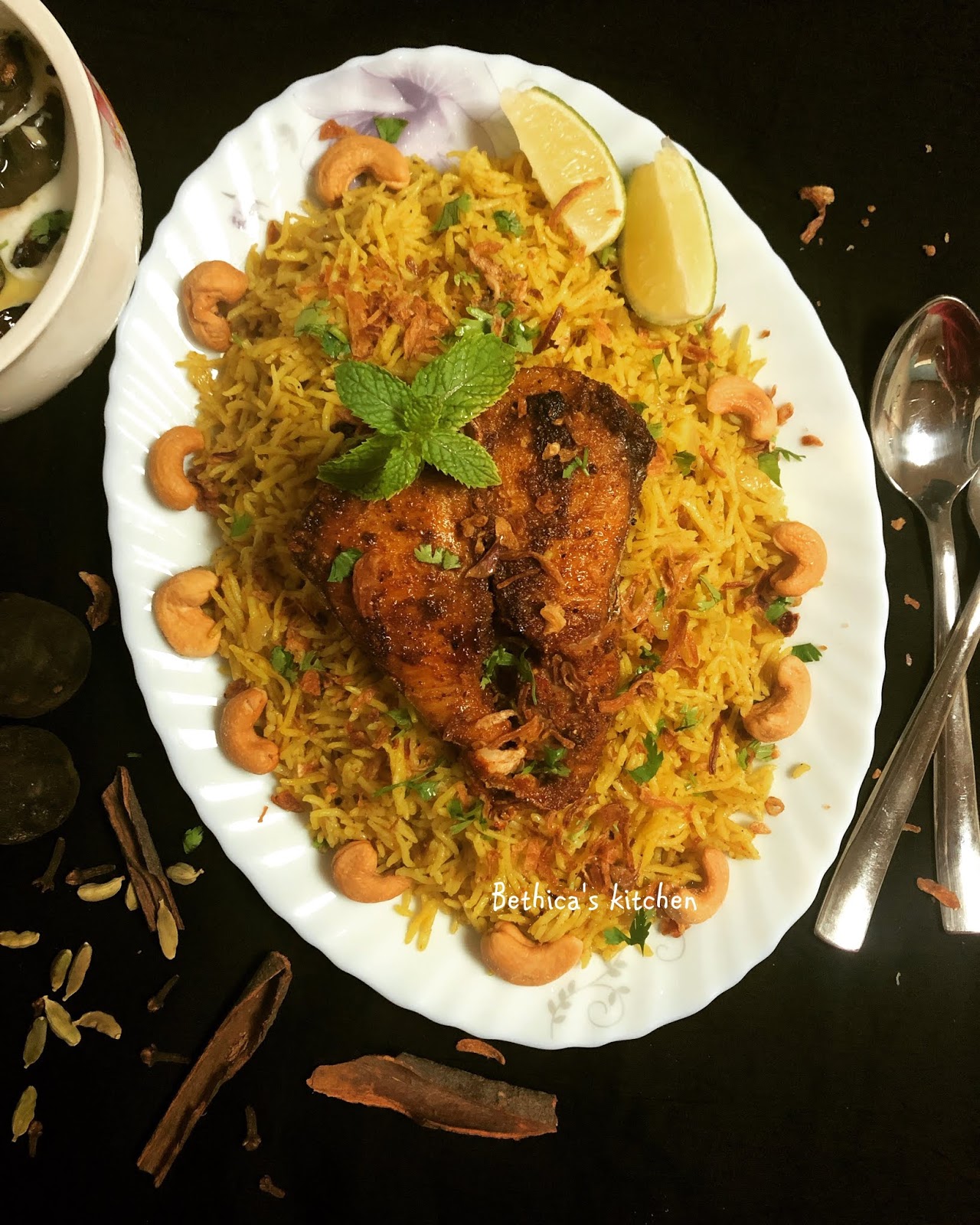 Bethica's Kitchen Flavours: Fish Machboos - Emirati Cuisine