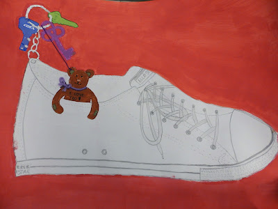 LES ARTS PLASTIQUES au lycée Comte de Foix: Une chaussure... à moins ...