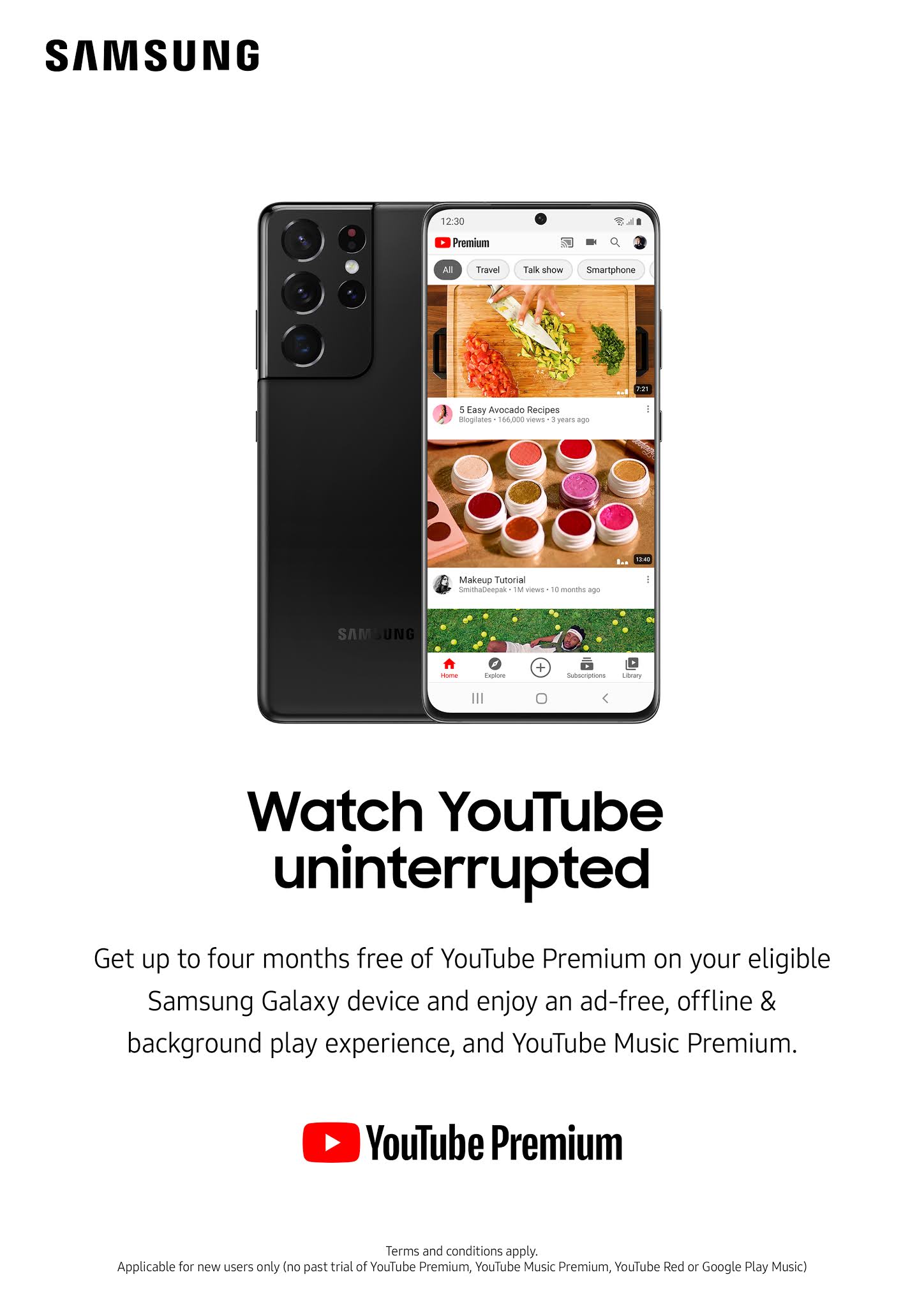 YouTube Premium: A new way to experience YouTube with Galaxy