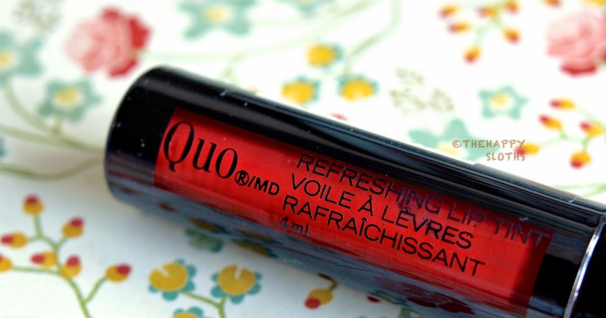 Quo Refreshing Lip Tint in "Ooo La La!": Review and Swatches | The ...