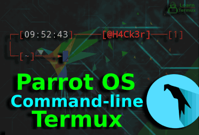 Parrot-OS Shell Command-Line in Termux