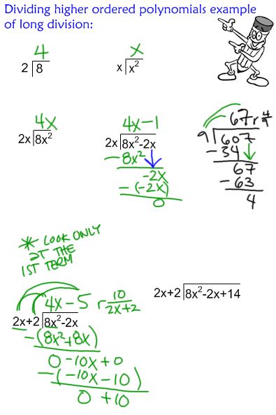 Mathematical!: Monday 2/13/13 polynomial operations