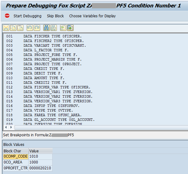 Debugging planning functions in SAP BI-IP Debugging planning functions in SAP BI-IP
