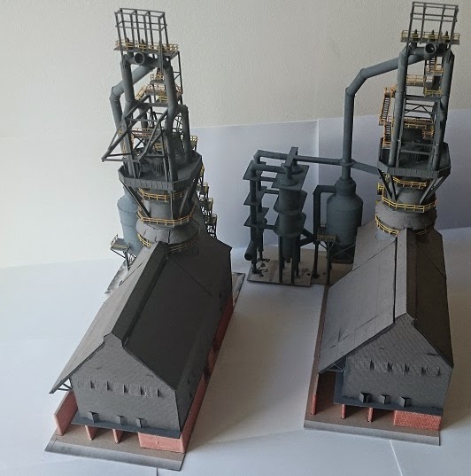 Custom N scale Steel mill | Model Train Forum