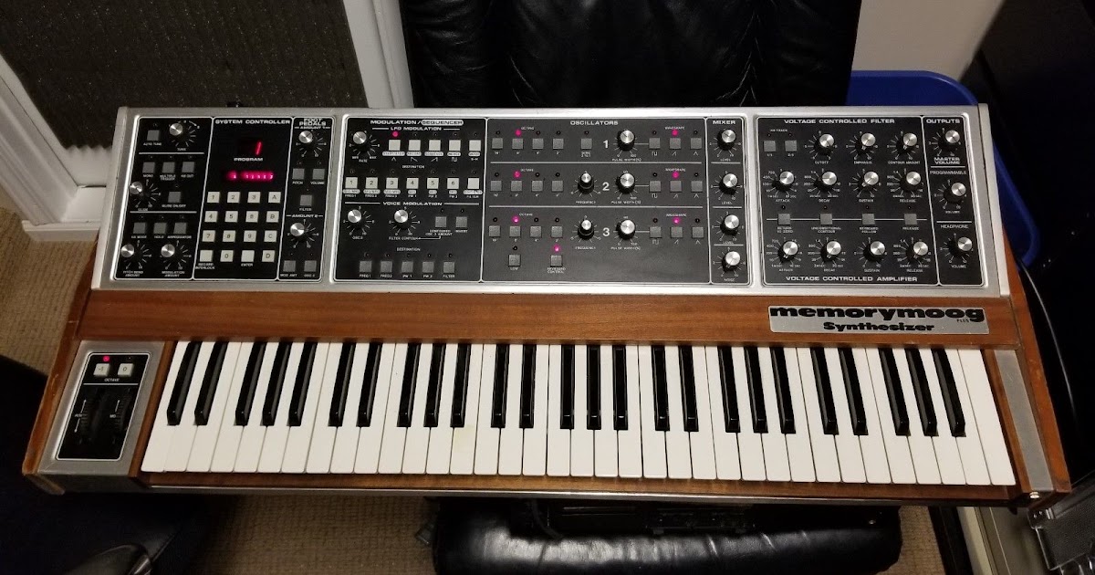 MATRIXSYNTH: MEMORYMOOG PLUS Memory Moog + Hard Case & More