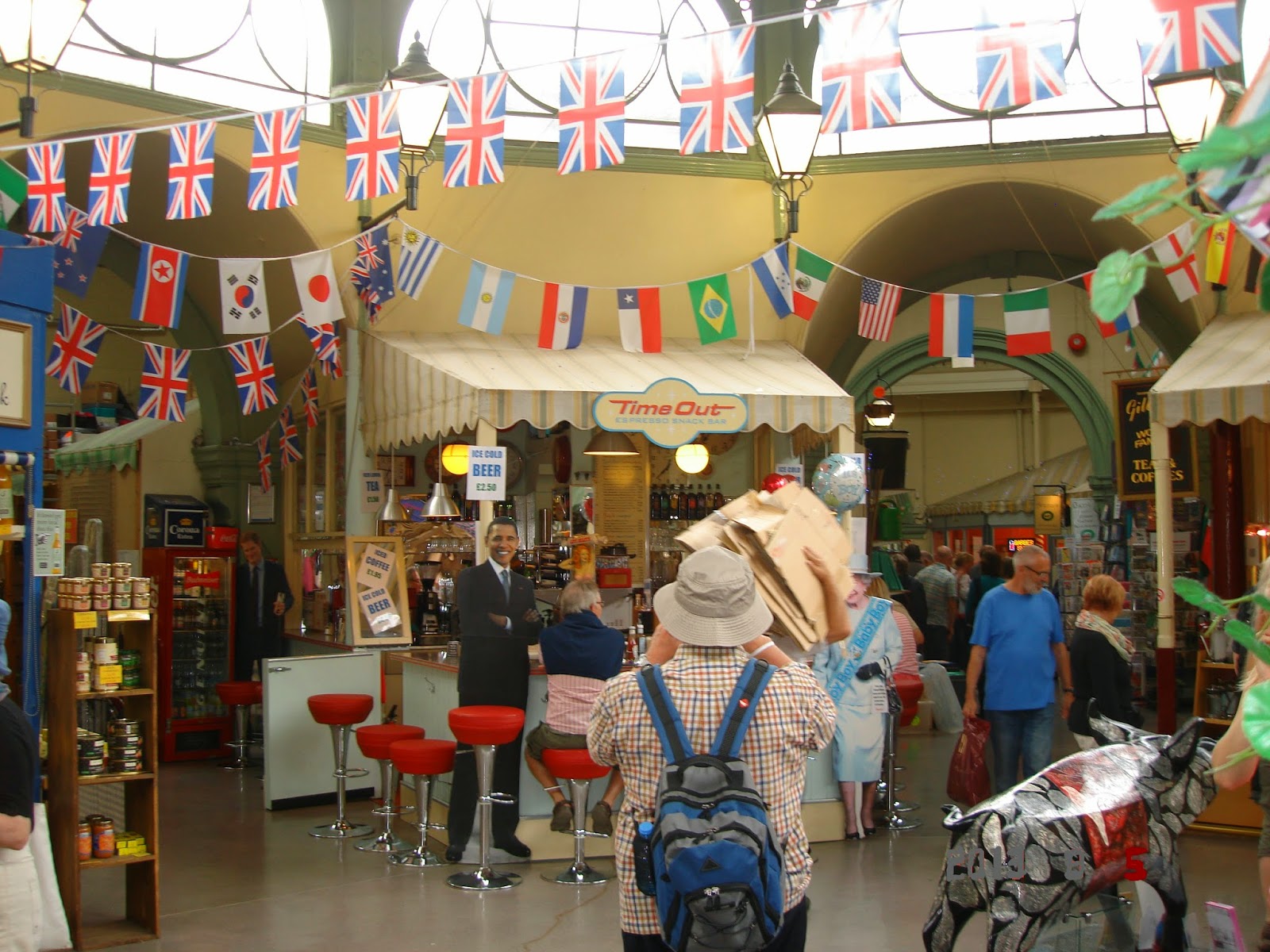 Bath Guildhall Market Shopping - Britain All Over Travel Guide