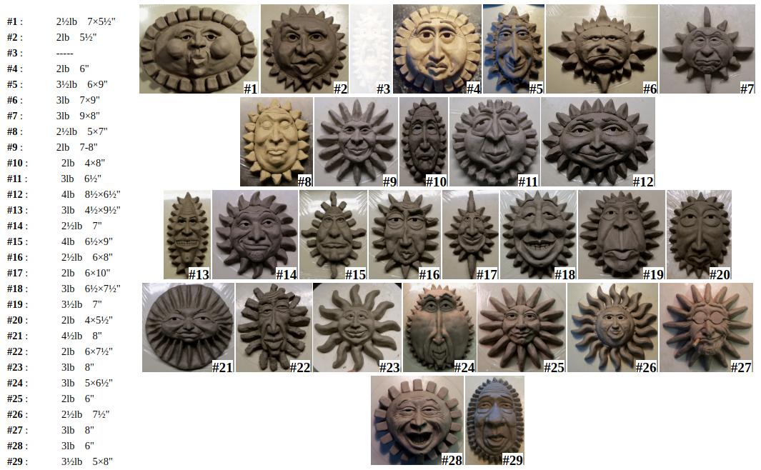 Chigger Junction: Small Sun Faces