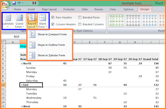 Customize Pivot Table - Step by Step | Excel Solutions - Basic and Advanced Customize Pivot Table - Step by Step | Excel Solutions - Basic and Advanced