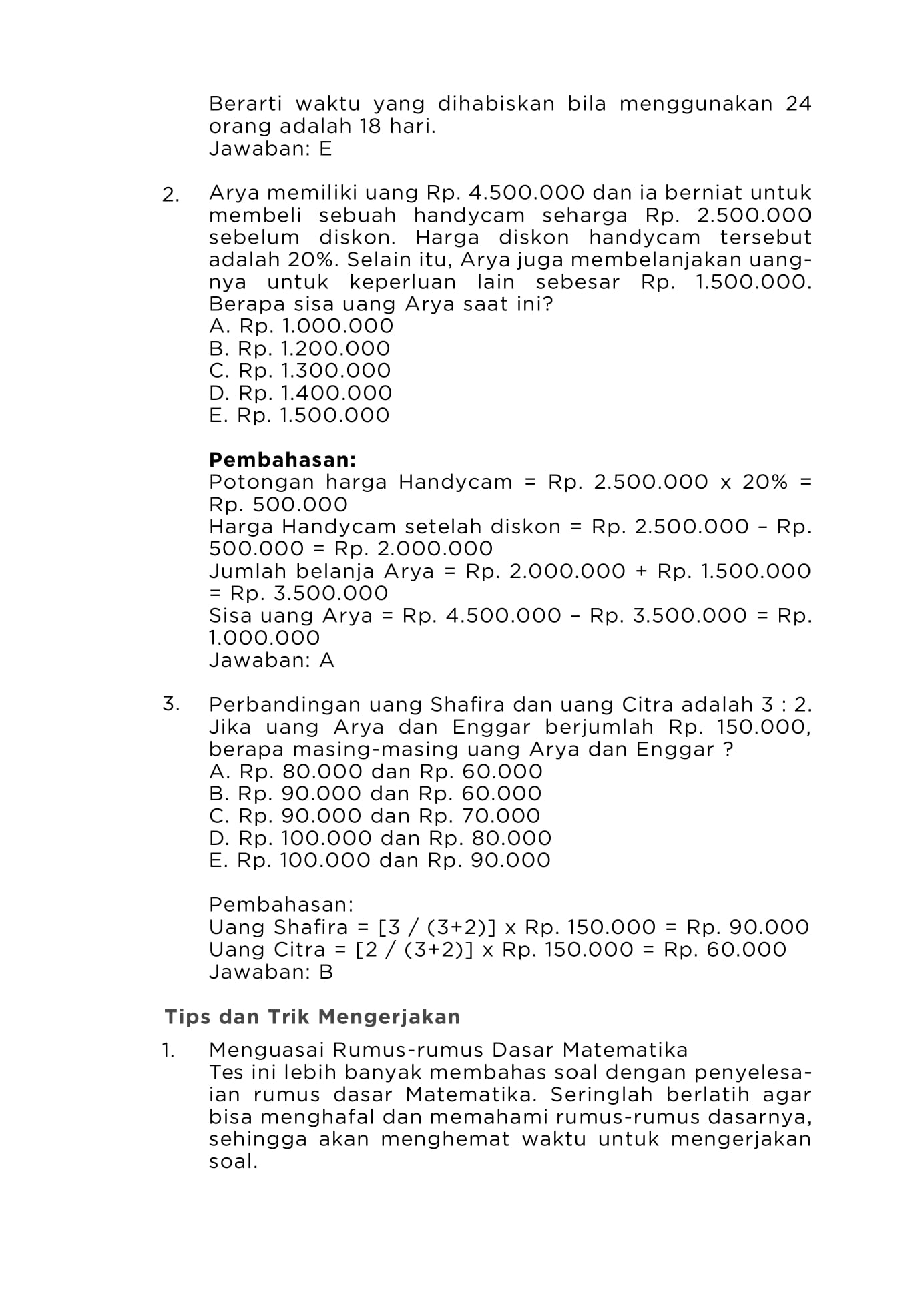 MATERI SKD (Seleksi Kompetensi Dasar) CASN CPNS TES INTELEGENSIA UMUM ...