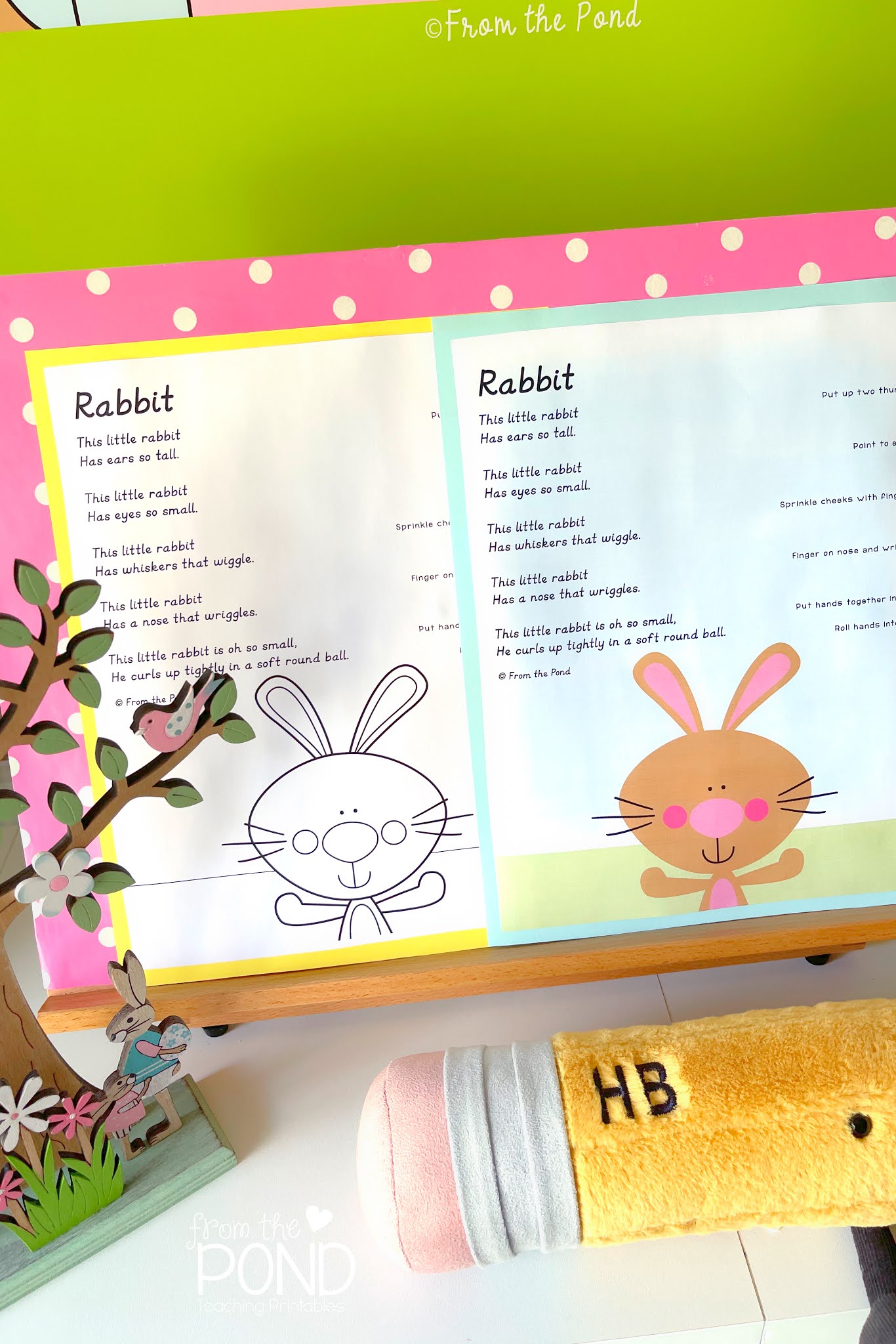 Rabbit Finger Play | From the Pond