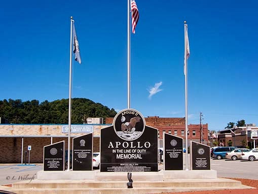 The View from Squirrel Ridge: Downtown Apollo, PA