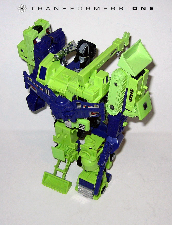 Transformers Square One: Mexican G1 "Chrome Parts" Devastator Quickie