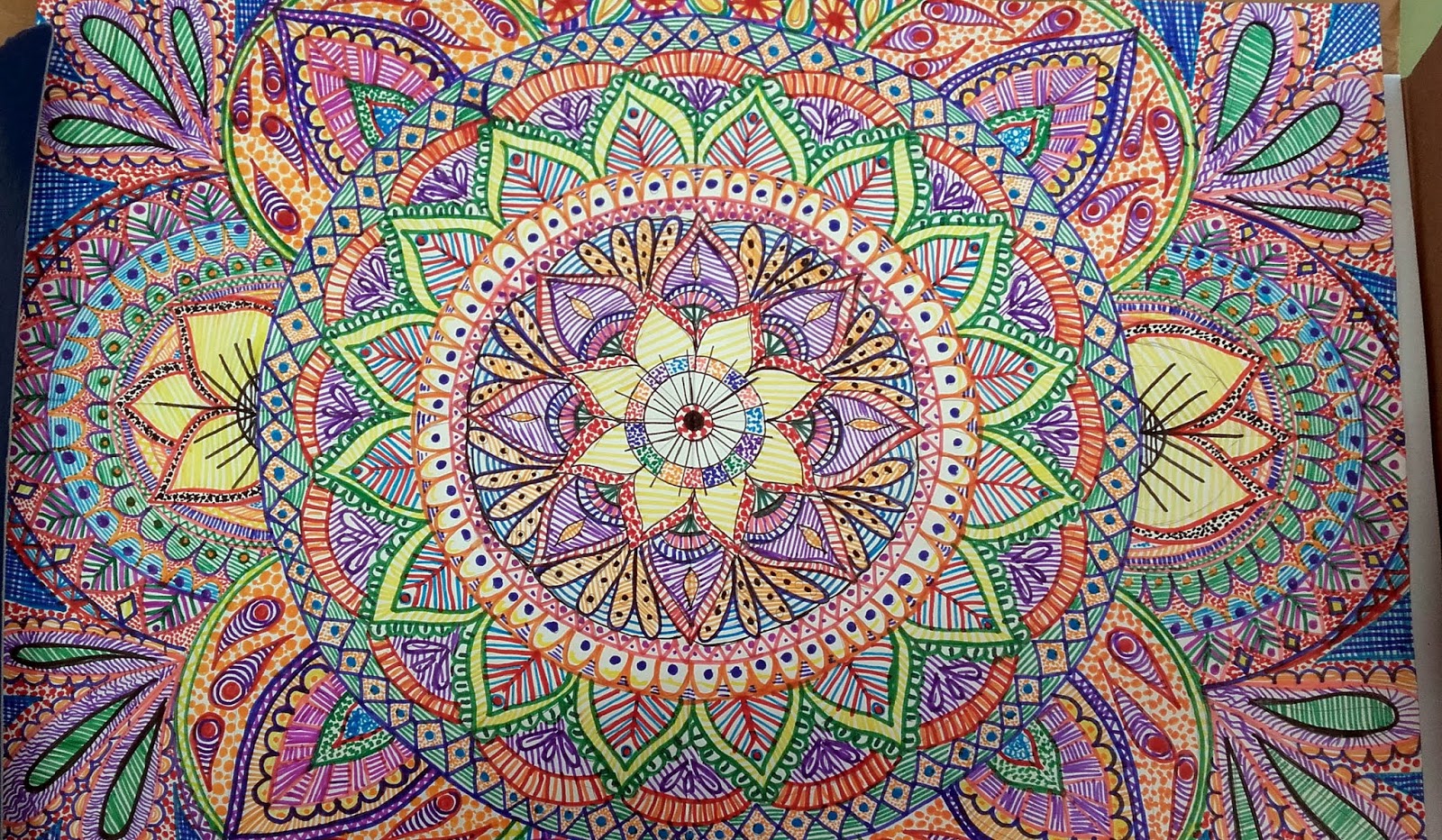 L.A.E Plástica. CLASE Nº 5 (Color Mandala)