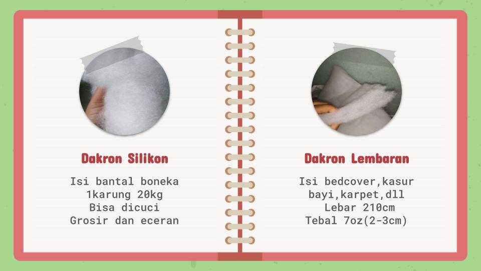 Supplier dakron/silikon/hcs/dacron/silicon