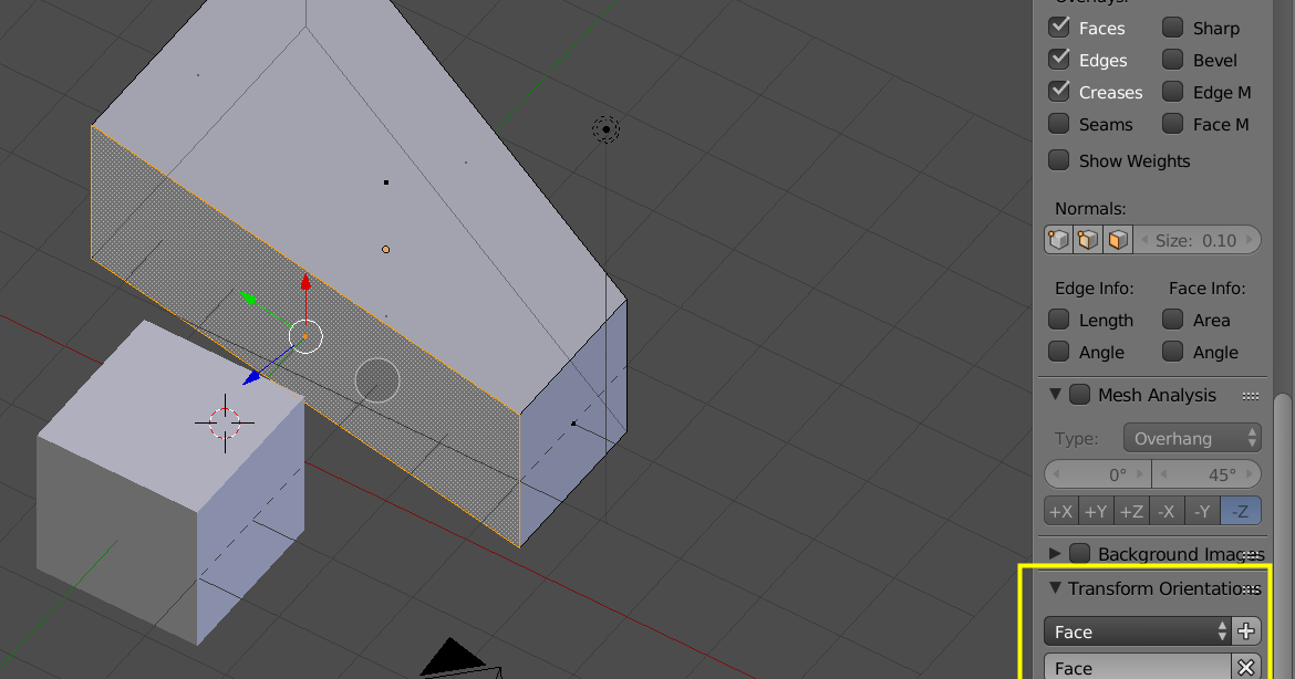 Blender 2.77 : Align to Transform Orientation