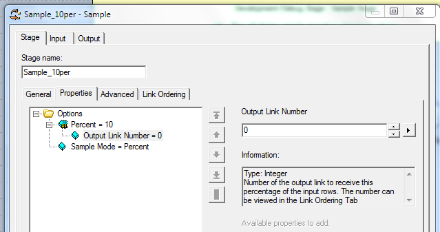 Nuts & Bolts of DataStage: Sample Stage in DataStage