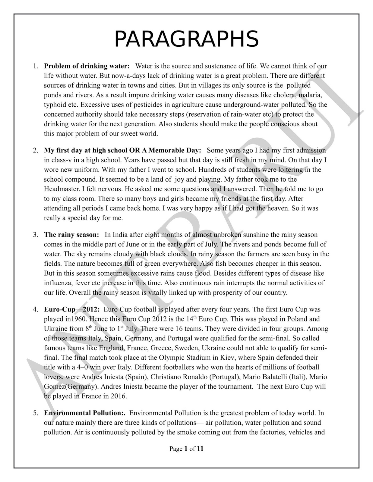 AnitBarui.in : Get English notes, articles of different classes ...