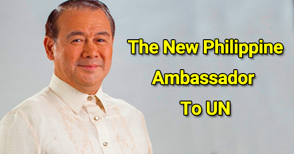 Teddy Boy Locsin Was Appointed As A New Philippine Ambassador To UN