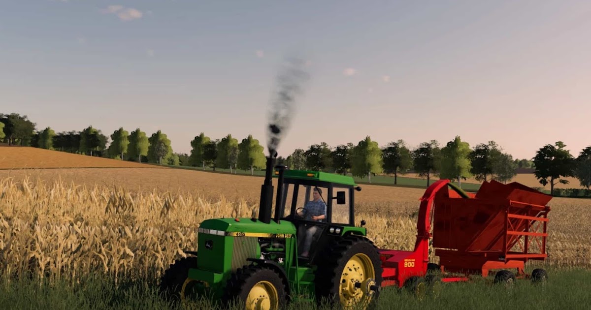 FS19 Jiffy High Dump Wagon for silage v2.0 - FS 19 & 22 USA Mods Collection