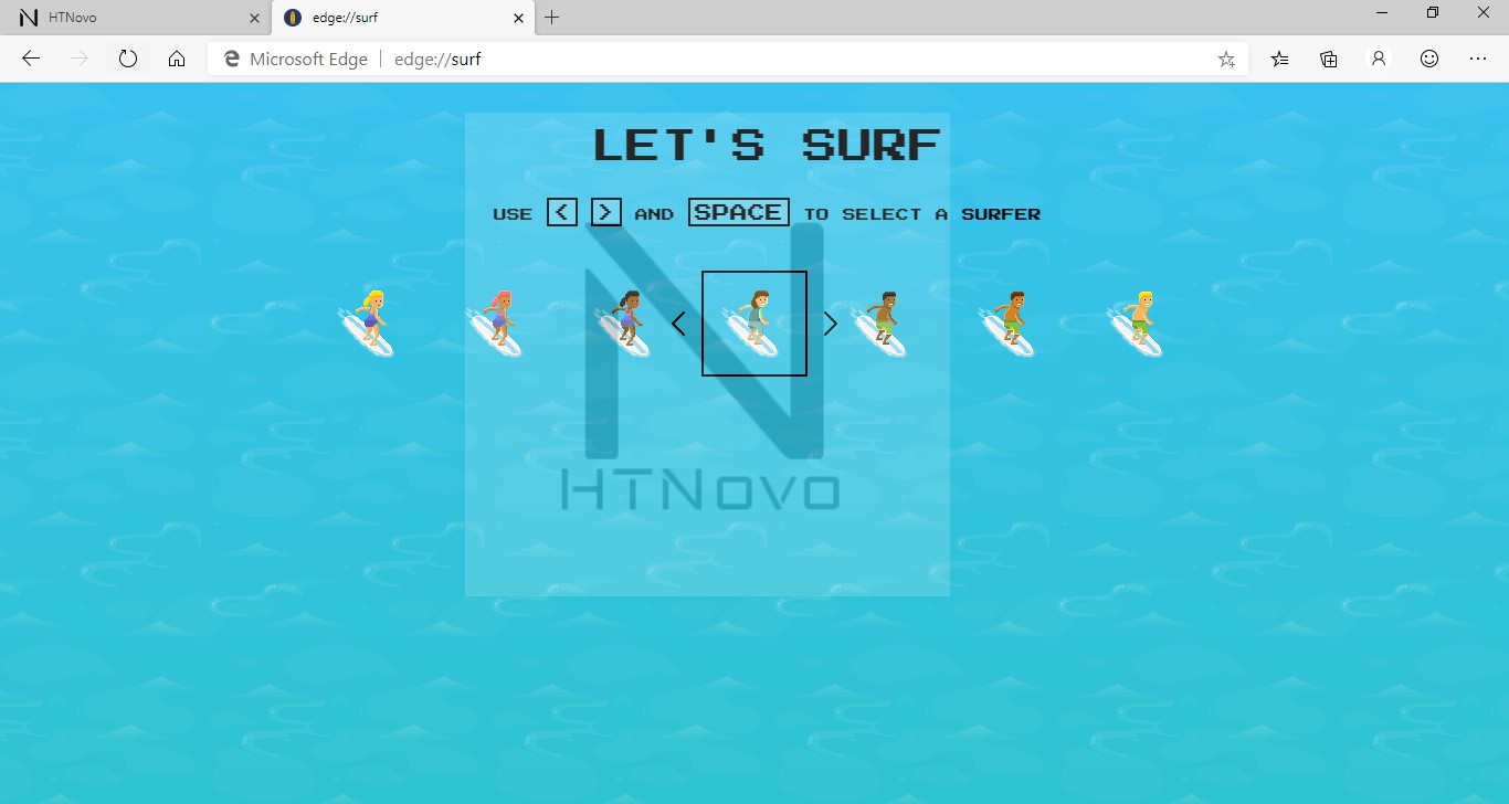 Come sbloccare SURF, il gioco nascosto in Microsoft Edge