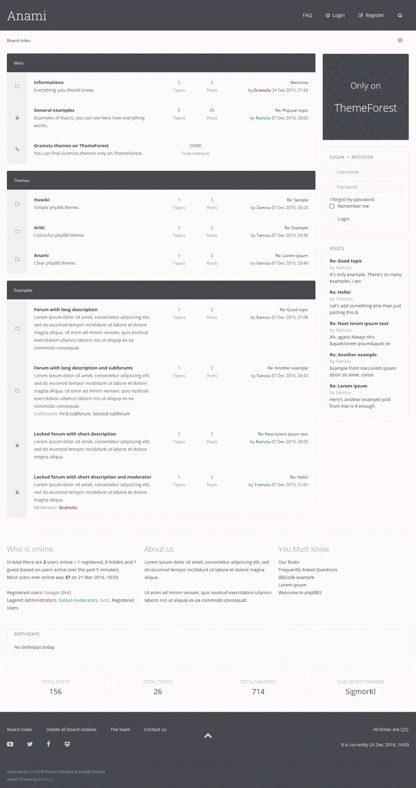 Best responsive phpBB Themes for 2017 - Lifetime Designer