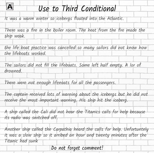 aprender ingles: Third Conditional