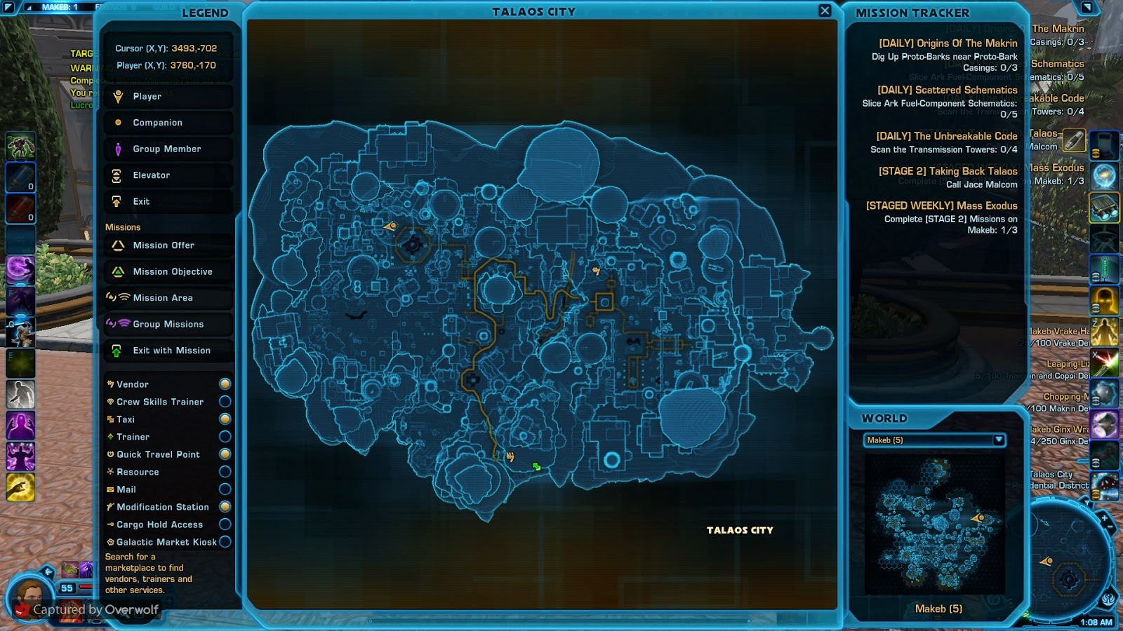 Michael's SWTOR Adventures: Final Strike Bonus Mission on Makeb