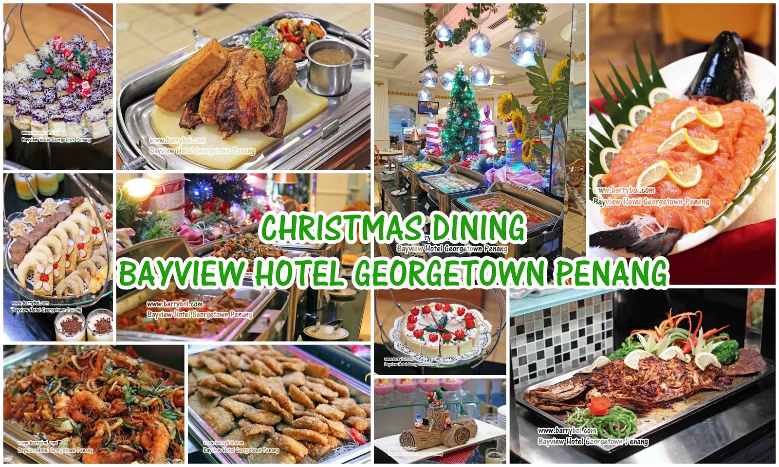 Christmas Eve Dining at Bayview Hotel Georgetown Penang