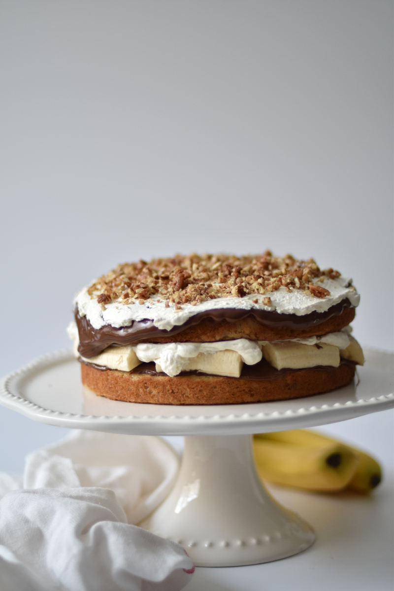 Sourdough Sunday: Nutella Banana Cake