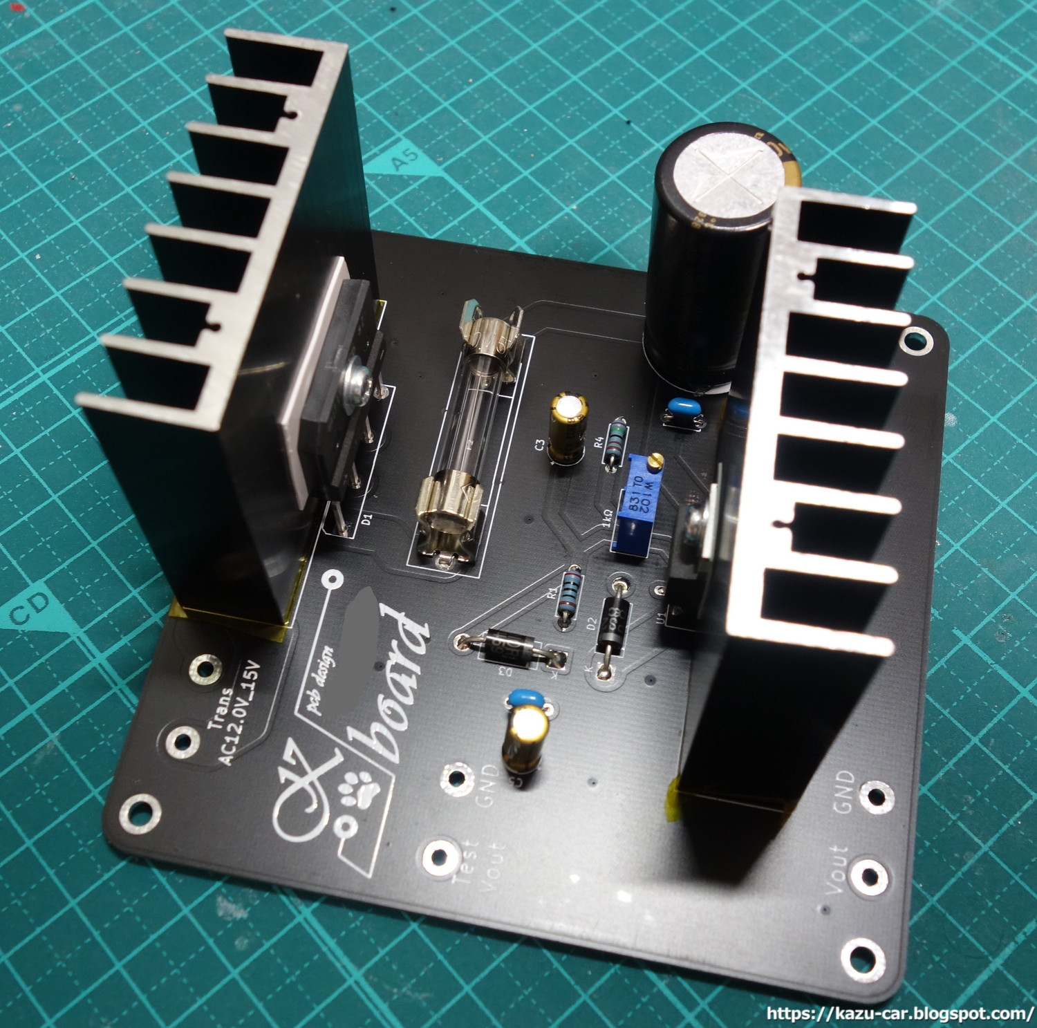 TA2020-020(USA製)を使用してアンプを自作する【電子工作】|Kazuの模型部屋