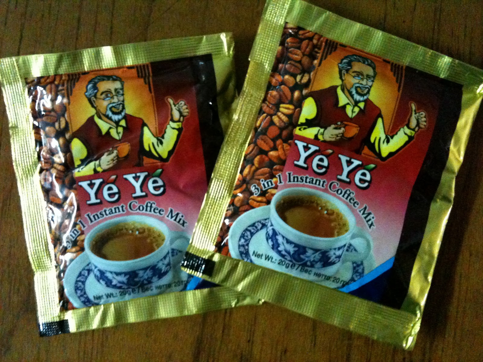 SG PASTIME | Singapore Favourite Pastime Blog: Ye Ye 3-in-1 Instant ...