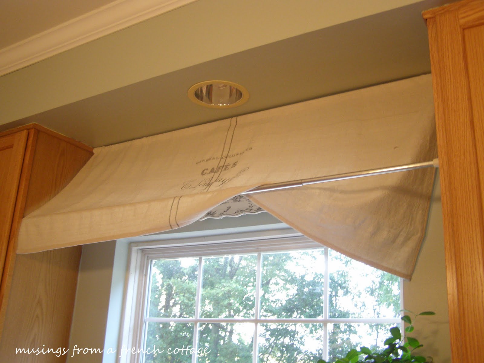 The Little French Farmhouse: Window Awning Tutorial