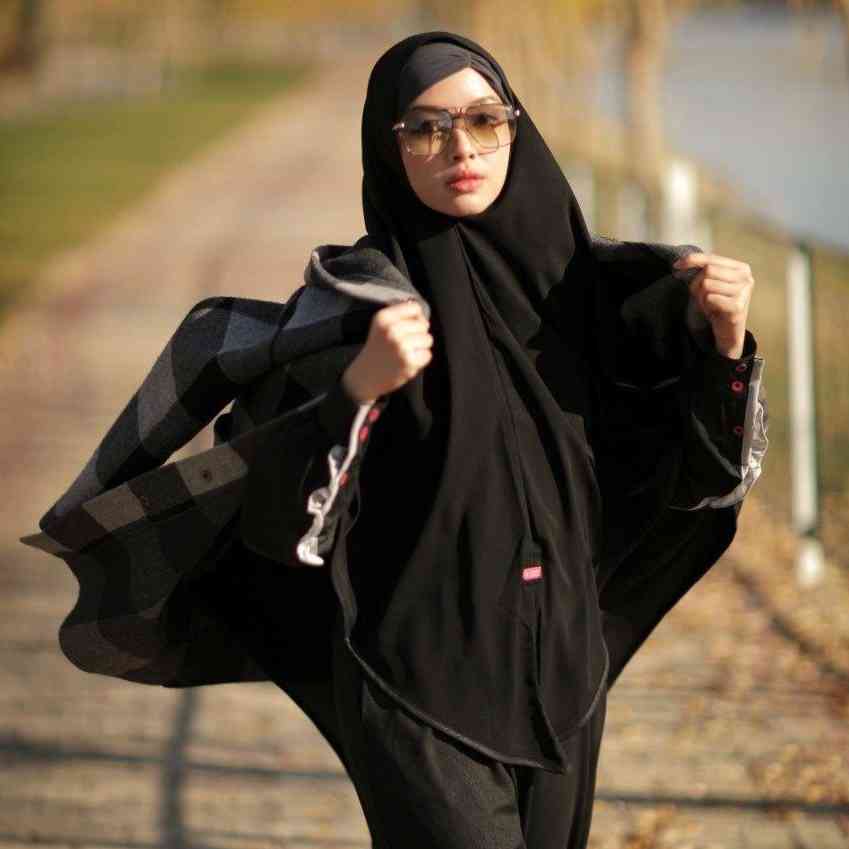 KOLEKSI AULIA SET TERBARU FATHIYA POLKA JETBLACK