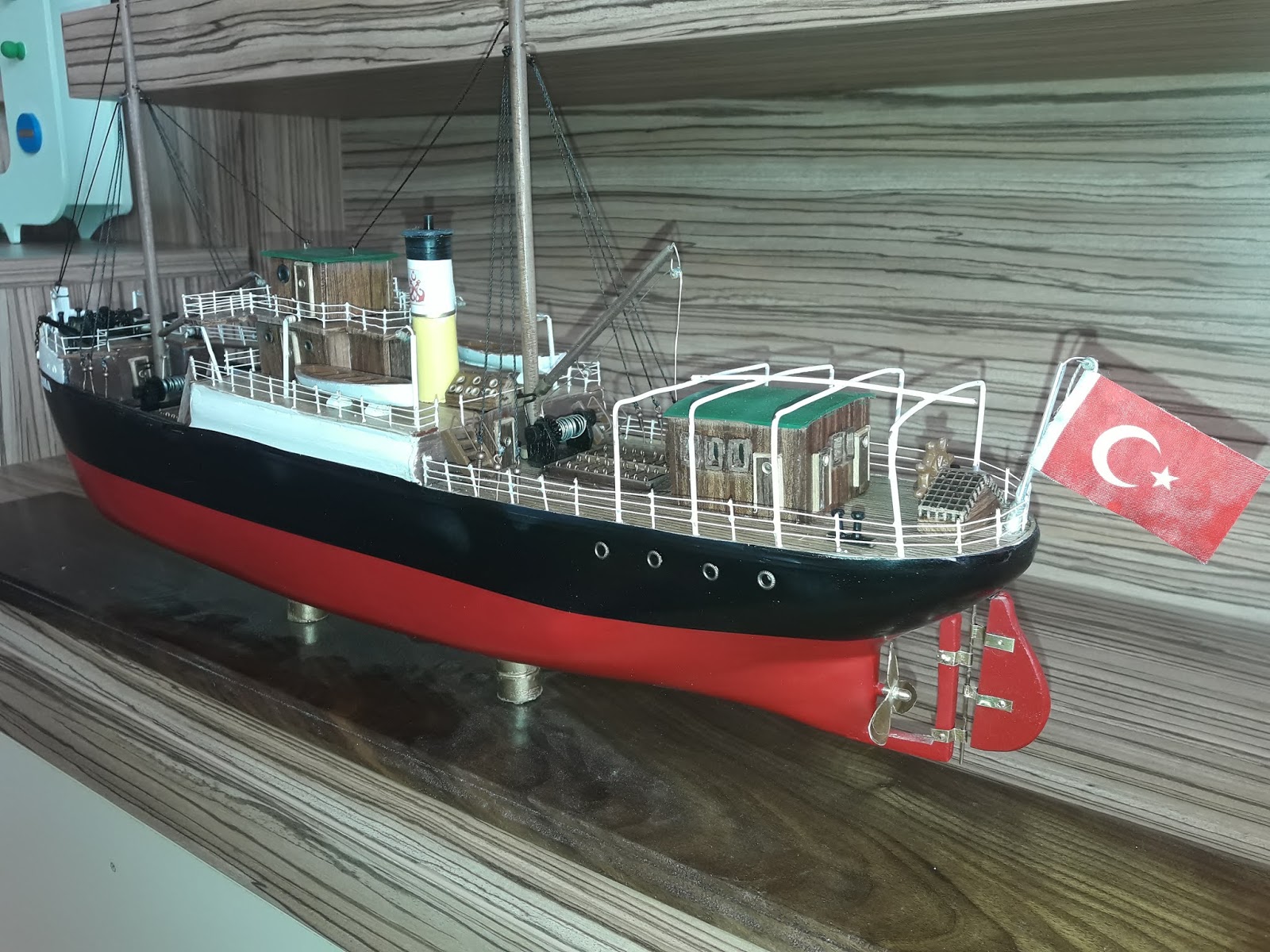 Turkuaz Gemi Model: BANDIRMA VAPURU