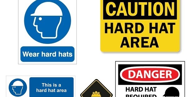 Hard Hat Area Signs - SafetySignsPH.com Philippines