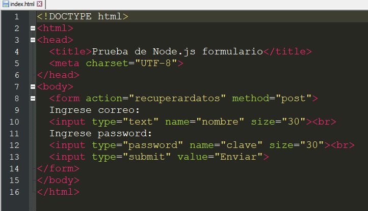 Mi primera app con Node.js - clase #5