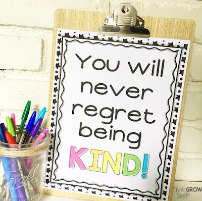 4 Ways to Create a Kind Classroom with Kindness Ideas - Think Grow Giggle