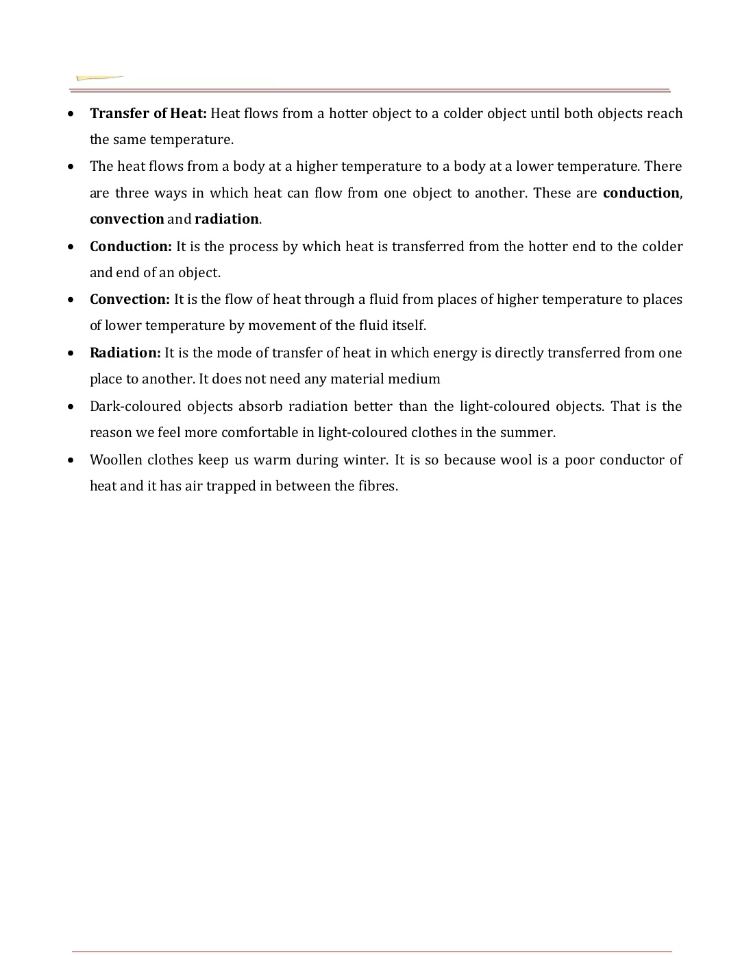 Apsg Class 7 Lesson Heat key Points apsg-class-7-lesson-heat-key-points