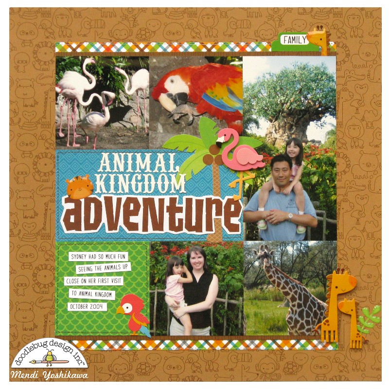 Doodlebug Design Inc Blog: At the Zoo Collection: Animal Kingdom ...