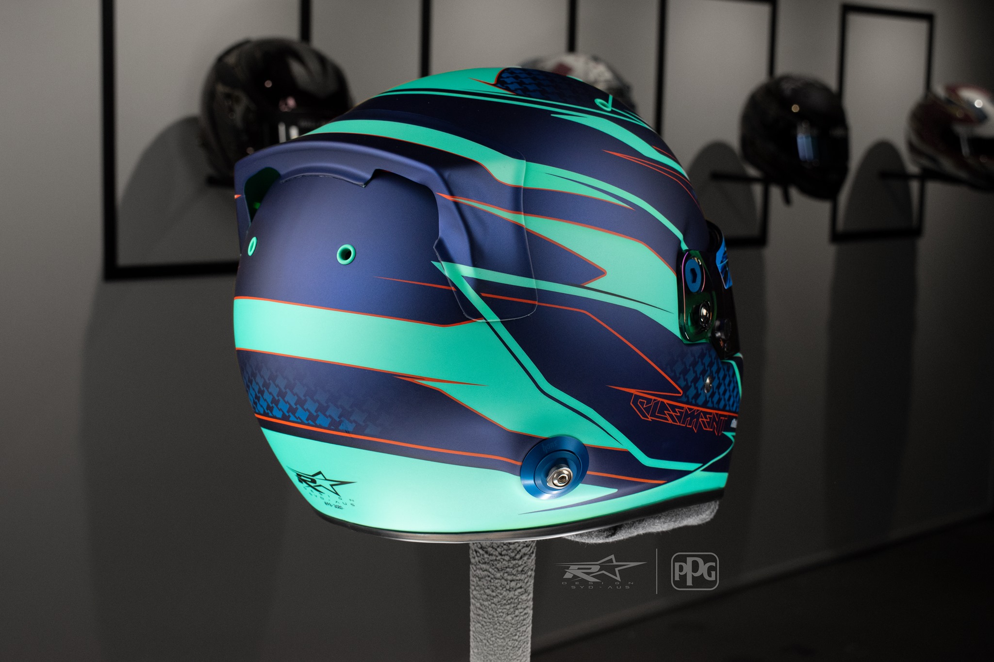 Racing Helmets Garage: Bell RS7 Carbon C.Lee 2020 by rStar Design
