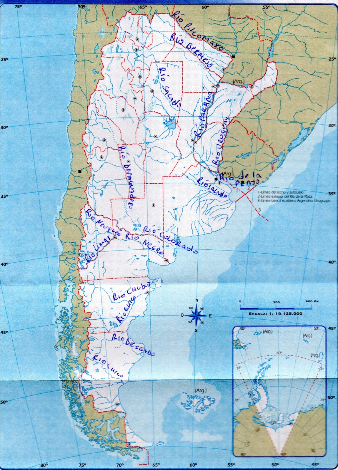 Educacion Para todos: Los ríos de Argentina