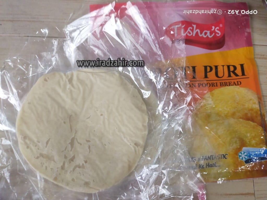 Sedap dan Boleh Cuba Frozen Food Roti Puri Jenama Tisha's - Ira Mommy ...