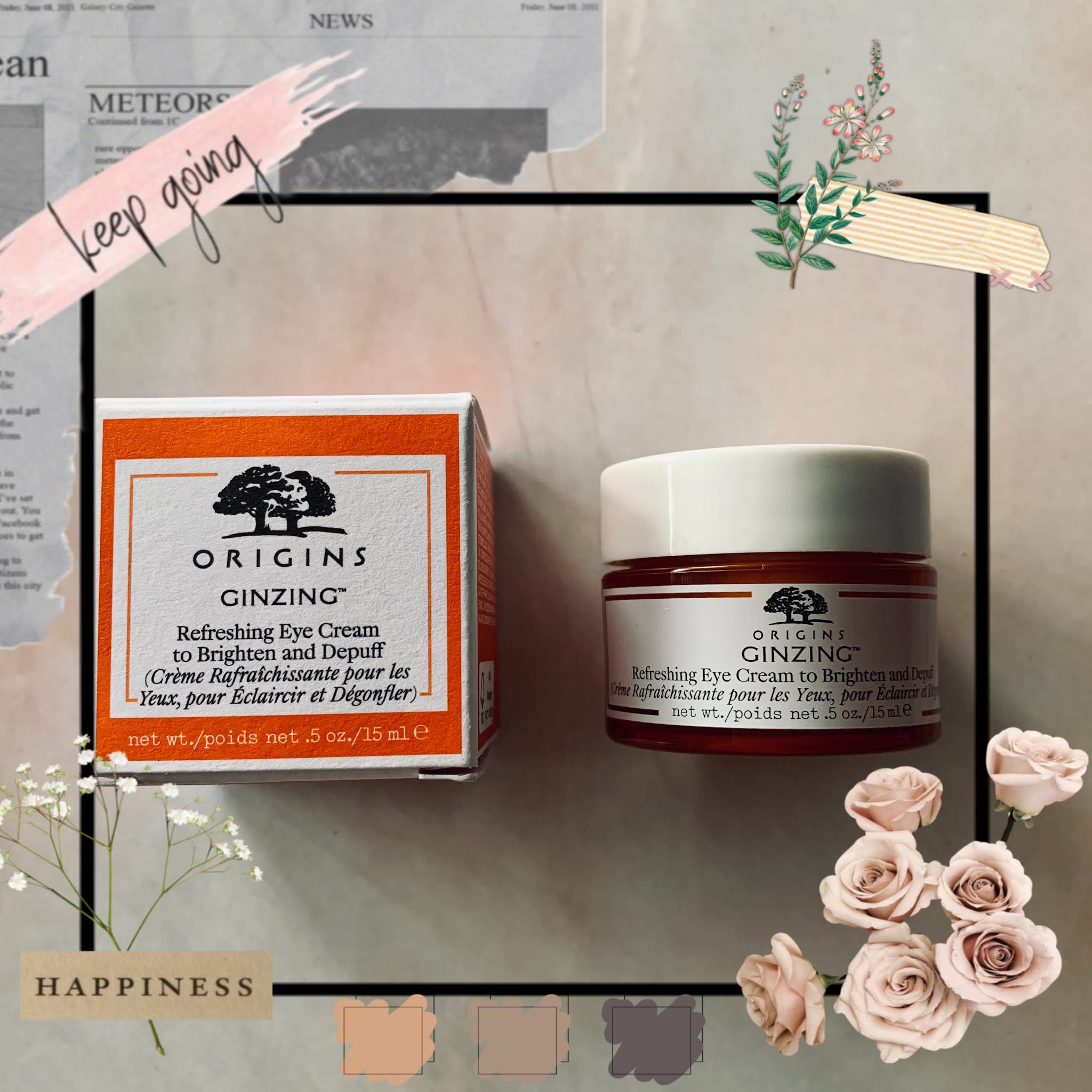 Bimba y sus cosas: ORIGINS: GINZING REFRESHING EYE CREAM