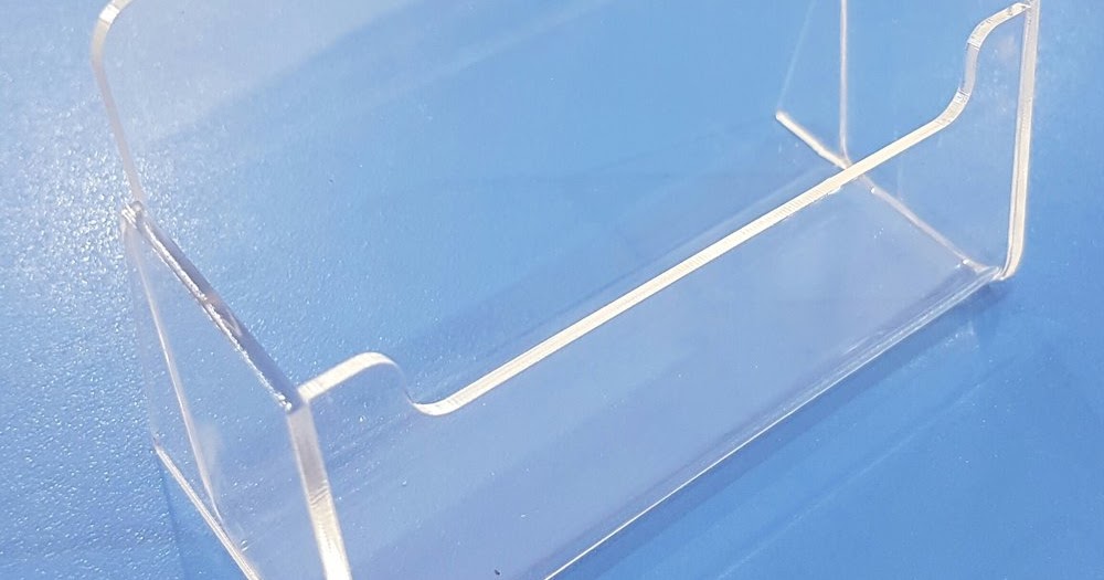 JASA LASER CUSTOM AKRILIK: Terima Custom Tempat Kartu Nama Acrylic ...
