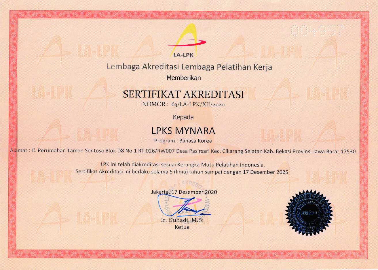 KURSUS BAHASA KOREA PROGRAM G to G DI CIKARANG DAN BEKASI: KURSUS ...