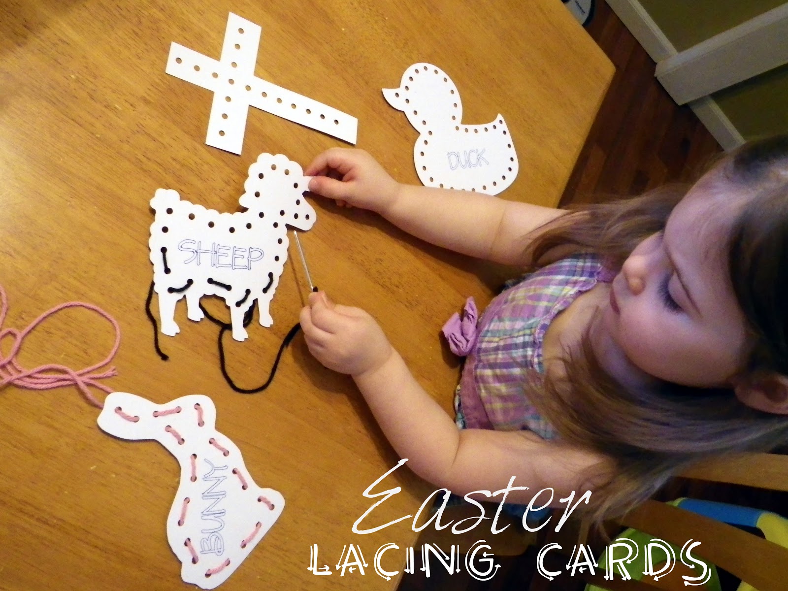 Amanda Moutos Designs: Easter Lacing Cards for Kids -- a FREE Printable ...