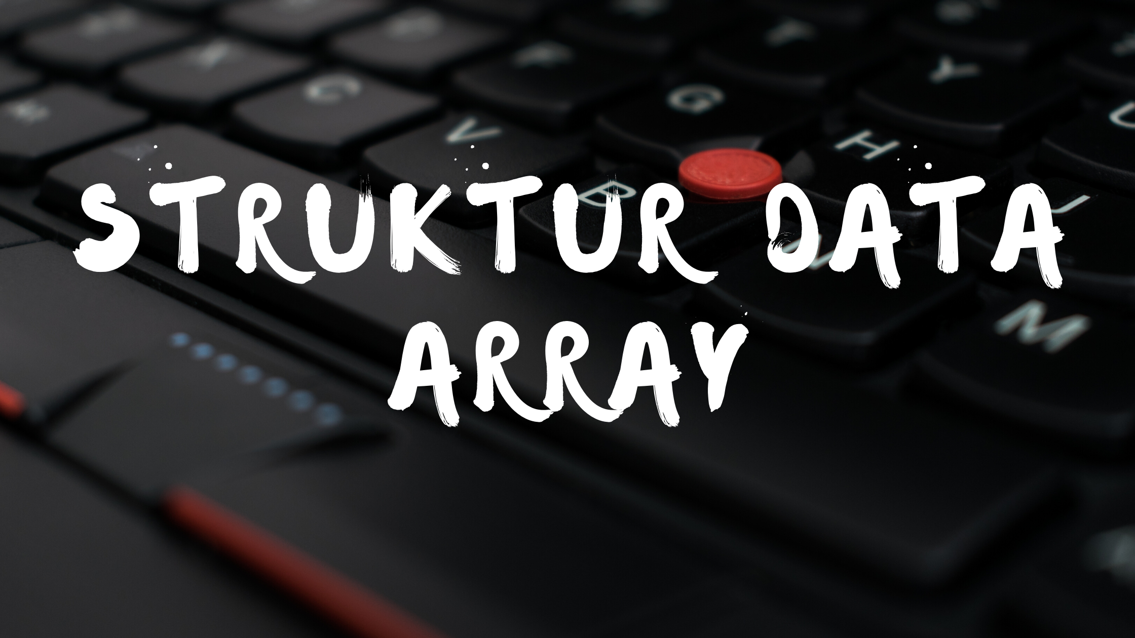 Struktur data array