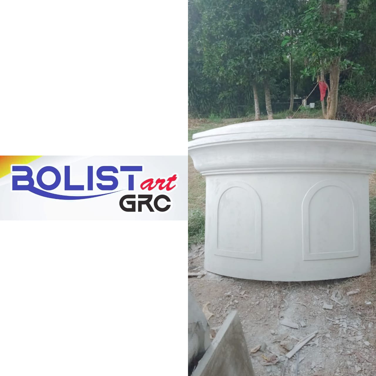 Ornamen Bunga GRC 0821-4207-7608 Suwardi