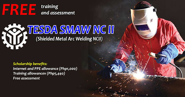 Free TESDA SMAW NCII (No Tuition Fee) Training and Assessment
