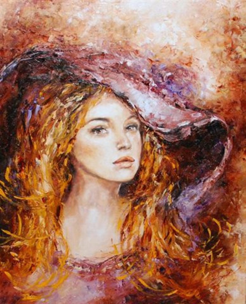 Artist Elzbieta Brozek - Polish Painter - ArtLiveAndBeauty ...